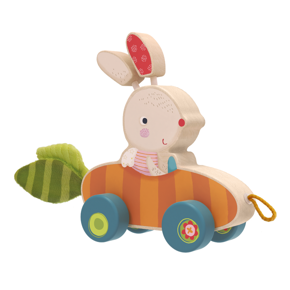 Bunny Pippa Push and Pull Toy